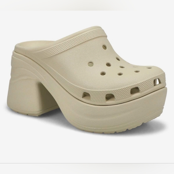 CROCS | Shoes | Crocs Womens Size Us 9 Siren Clog Platform Block High ...
